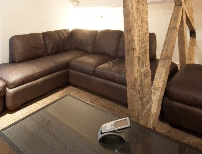 Infocus-projector-mounted-on-original-beam-in-loft-conversion-682x1024 ...