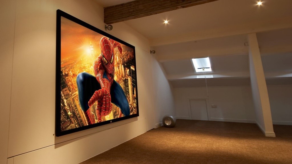Loft-space-converted-into-a-dedicated-home-cinema-with-fixed-projection ...