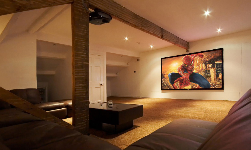Installing a Cinema Room into a Converted Loft - Leeds Yorkshire