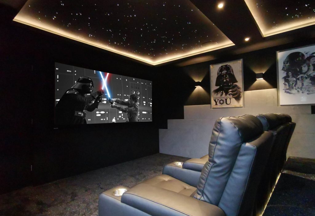 Bespoke Star Wars Cinema Designed and Installed by Finite Solutions