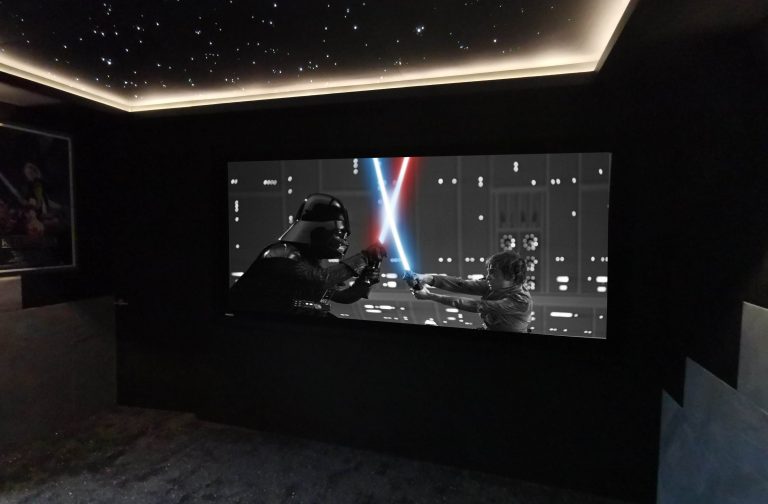Bespoke Star Wars Cinema Designed and Installed by Finite Solutions