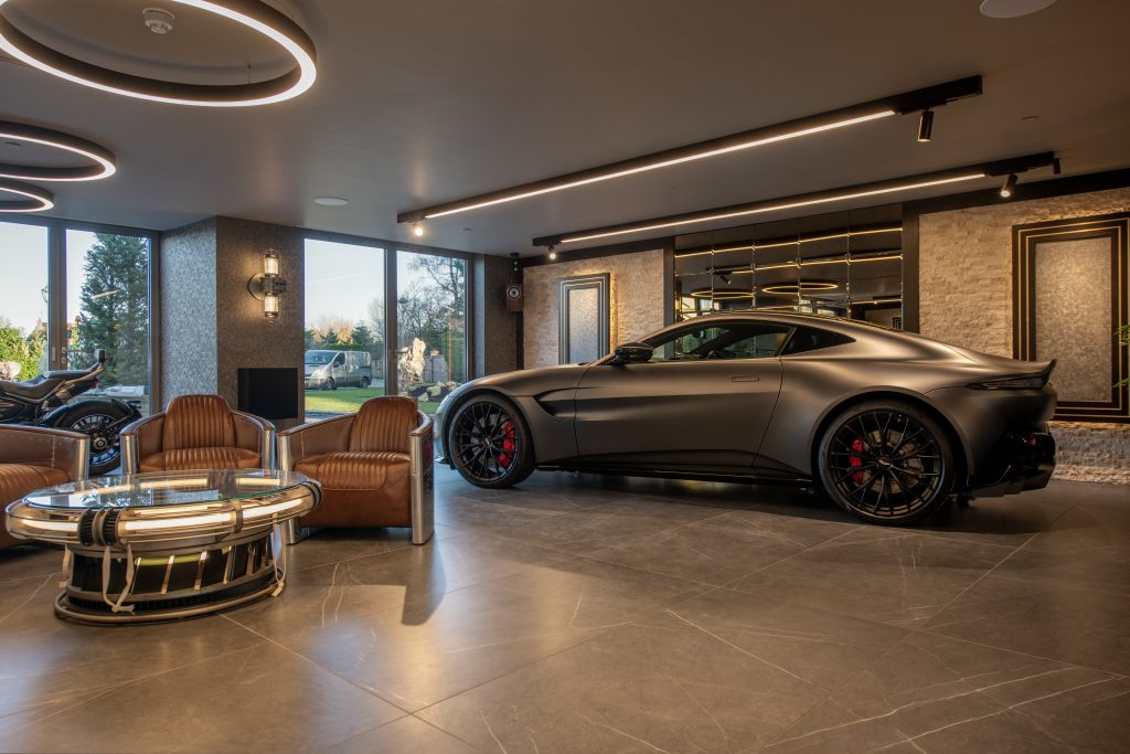 Private Car Showroom | Home Cinema & Smart Lighting | Finite Solutions